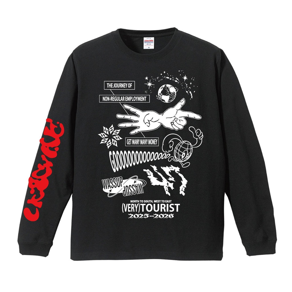 GET MONEY 47 L/S Tee [BLACK] – UMEDACYPHER OFFICIAL GOODS STORE